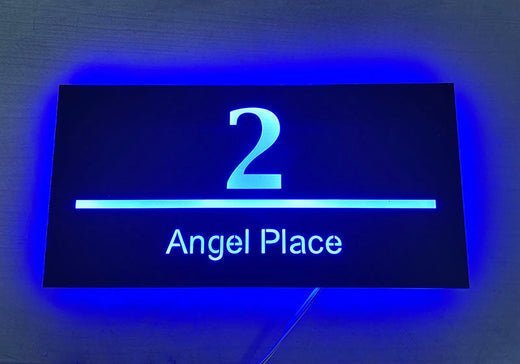 Durable Reflective House Numbers for Mailbox & Curb Signs ...